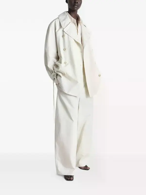LEMAIRE Cropped Trench In Ventille® Cotton
