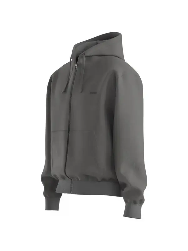 Hugo Zip Hoodie - Grey