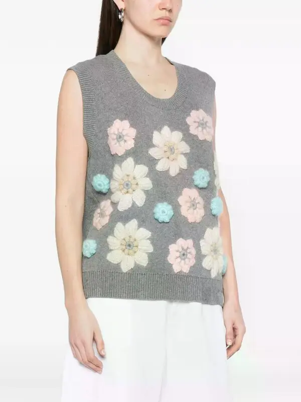 GANNI Floral Vest
