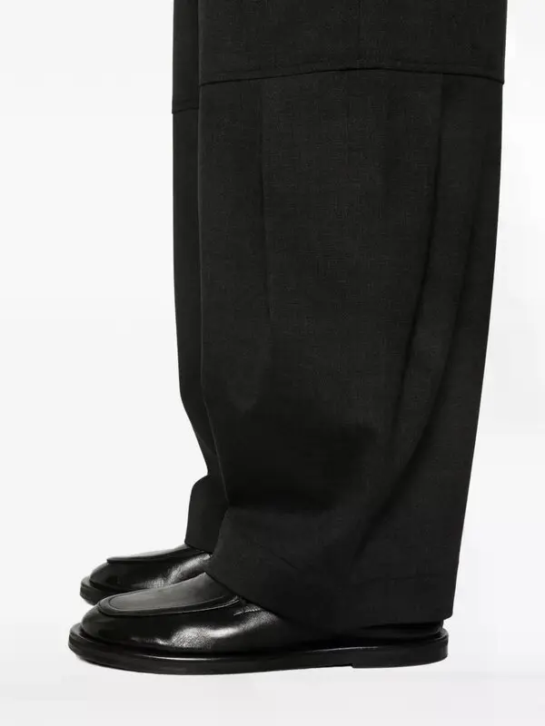 SAGE NATION Zushi Pleated Trousers - Grey
