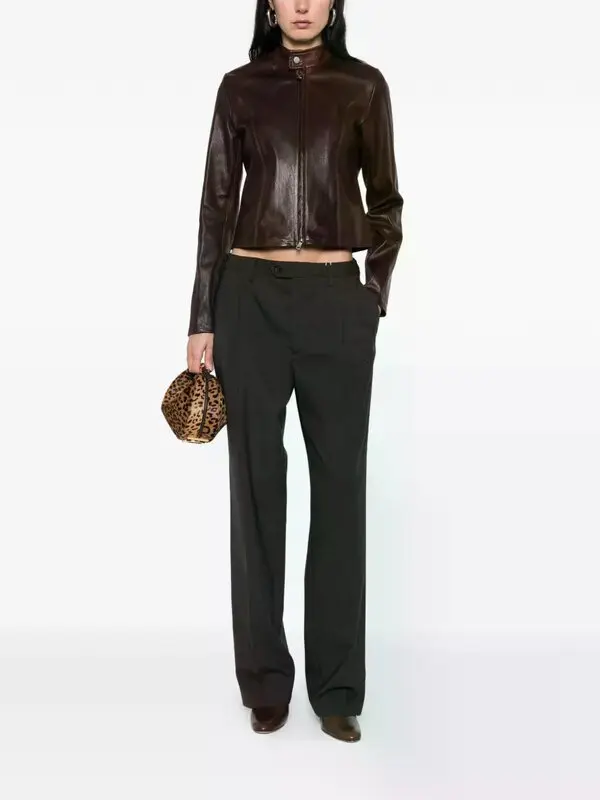 Nour Hammour Sigrid Leather Jacket