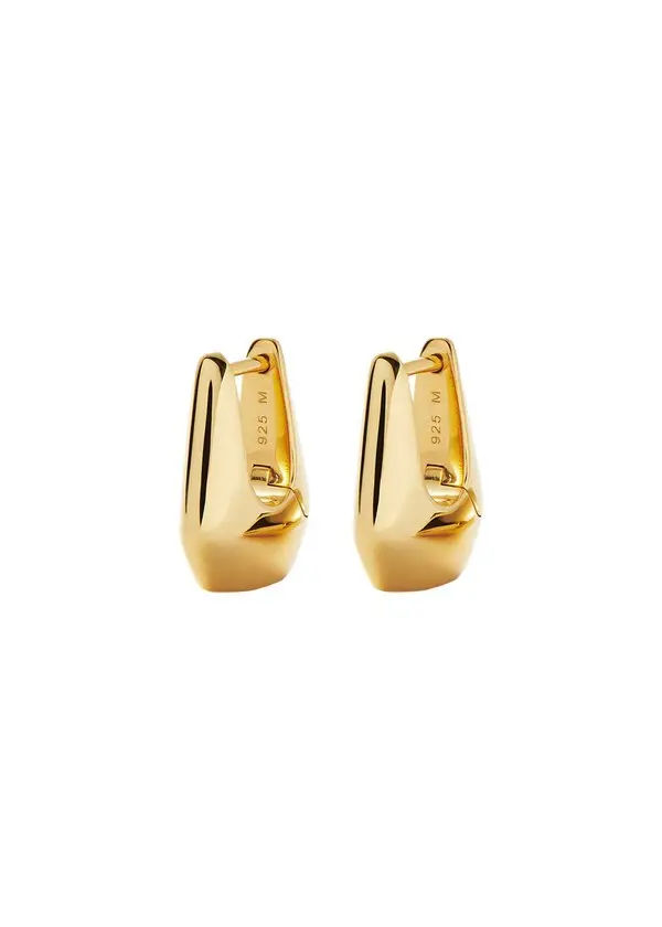MISSOMA X Lucy Williams 18ct Vermeil Small Hoop Earrings - Gold