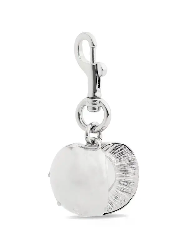 Rabanne Peach Pendant Bag Charm
