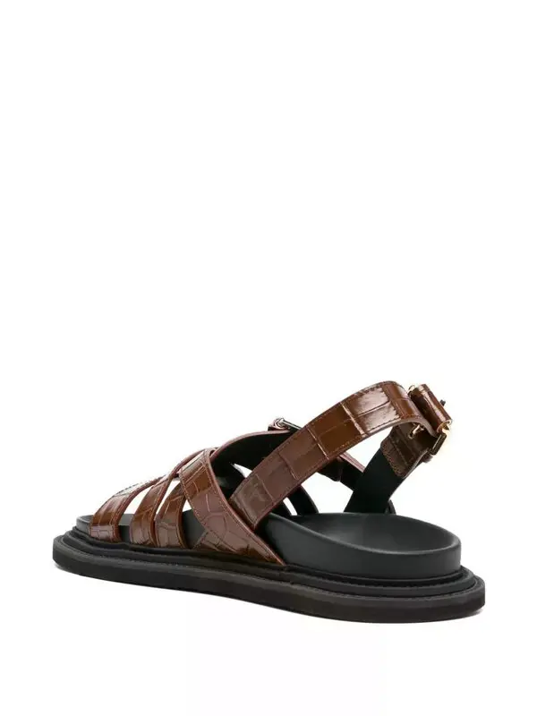 Moschino Buckled Strappy Sandals