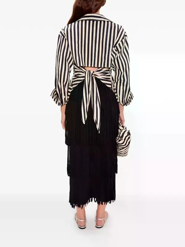 SIMONMILLER Za Za Fringe Midi Skirt