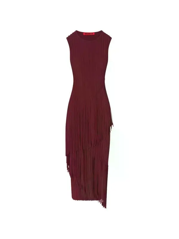 SIMONMILLER Spiral Knit Dress - Brown