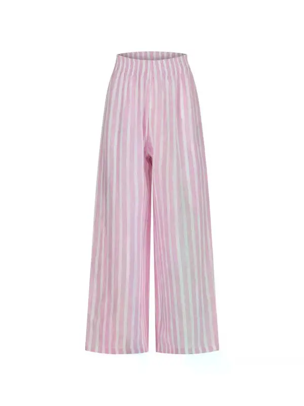 PARAMIDONNA Cora Striped Trousers - Pink