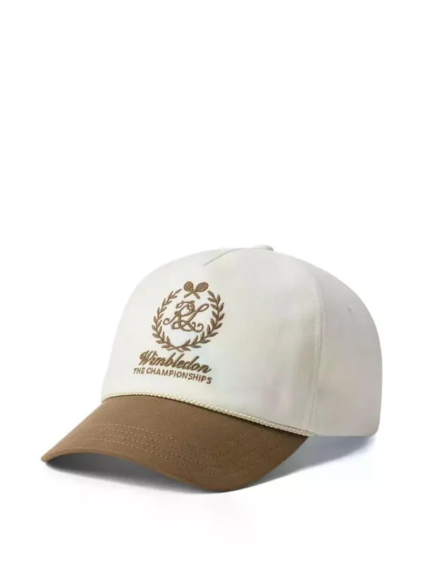 Ralph Lauren Purple Label Embroidered Cap - Neutrals