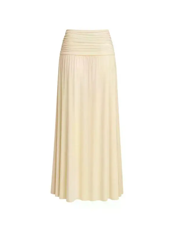 PINK FILOSOFY Gathered Linda Maxi Skirt