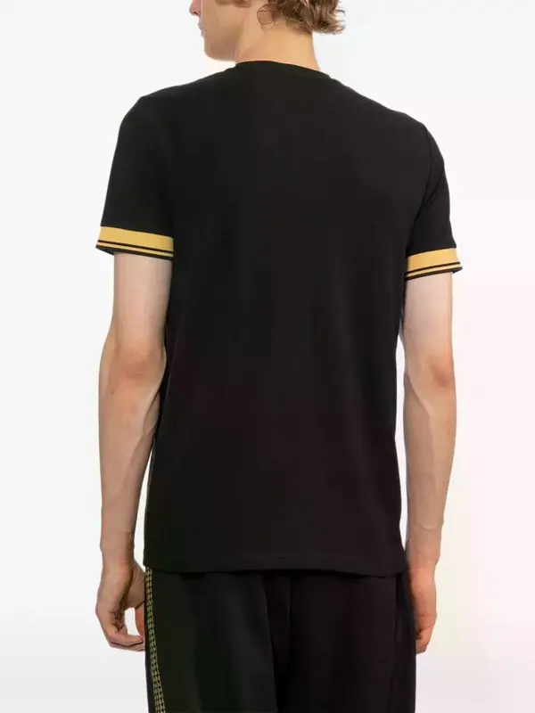 Fred Perry Striped-sleeve T-shirt
