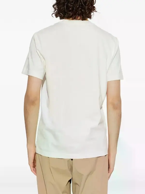 Moncler Anchor Print T-shirt - Neutrals
