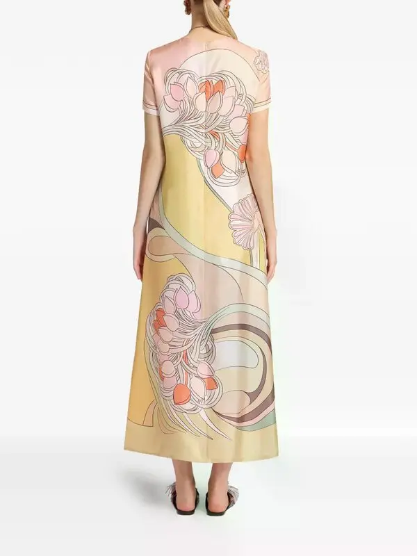 La DoubleJ Swing Silk Twill Dress
