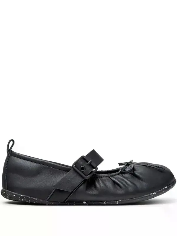 Camper Wabi Buckle-fastening Ballet Flats - Black