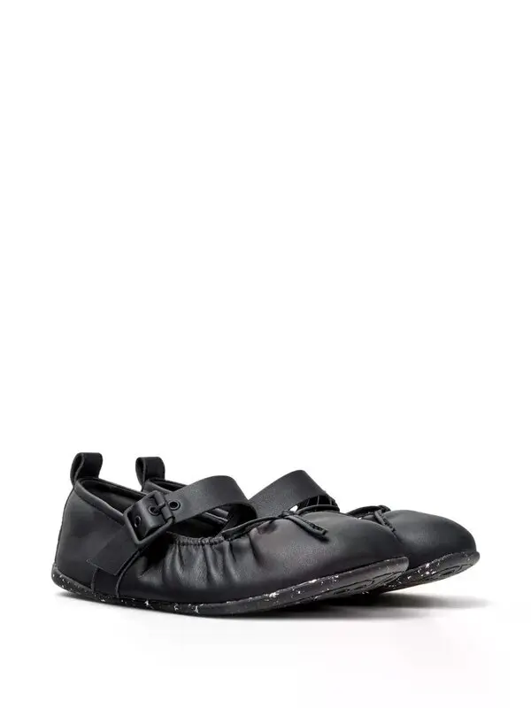 Camper Wabi Buckle-fastening Ballet Flats - Black