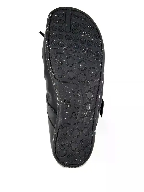 Camper Wabi Buckle-fastening Ballet Flats - Black
