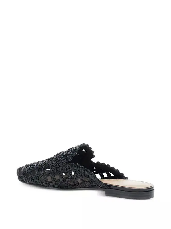 TWINSET Woven Mules