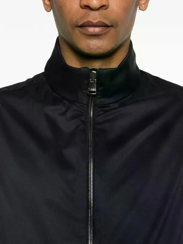 Canali Zip Sleeveless Gilet