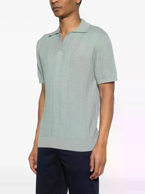 Canali Polo-collar T-shirt