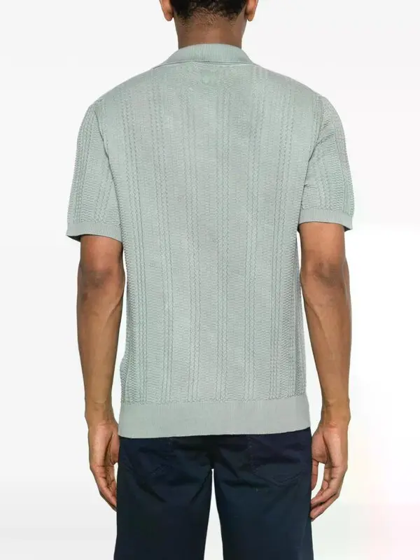 Canali Polo-collar T-shirt