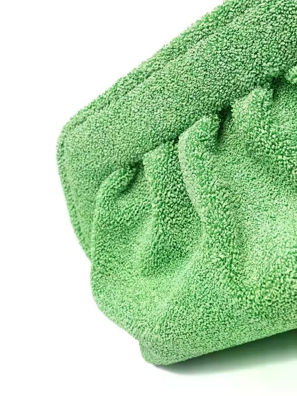 THEMOIRE Gea Re-fur Clutch - Green