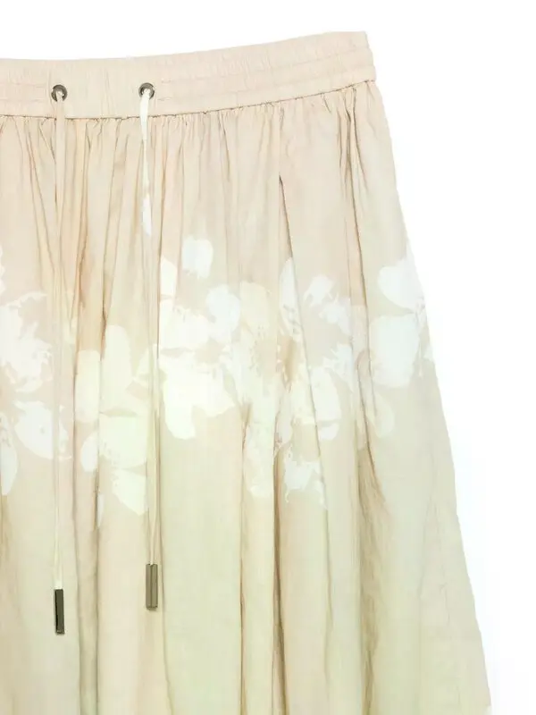 Iceberg Floral Print Skirt