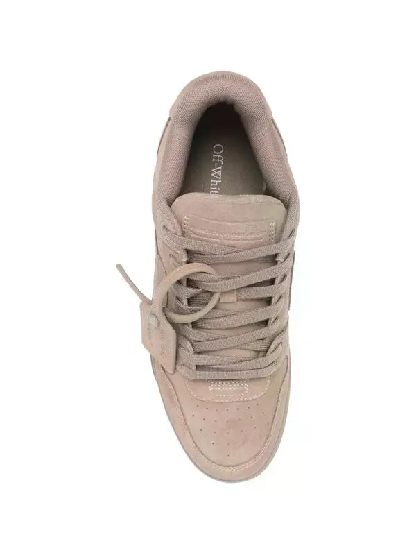 Off-White Arrow Suede Sneakers - Neutrals
