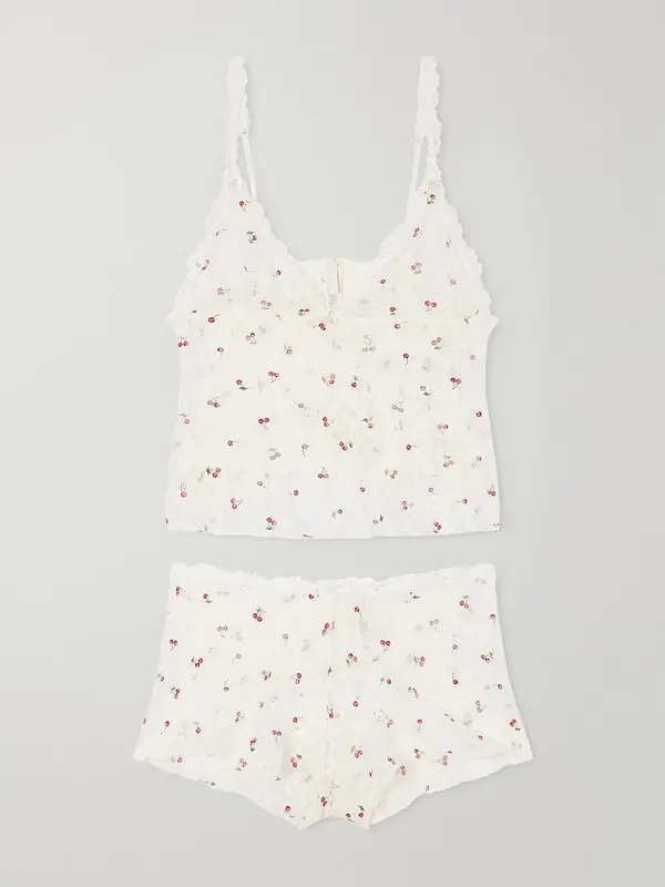 SKIMS Valentine's Day Lace Set - Neutrals