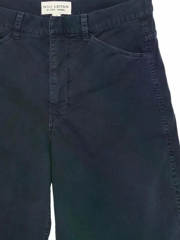 NILI LOTAN Patch-pockets Trousers