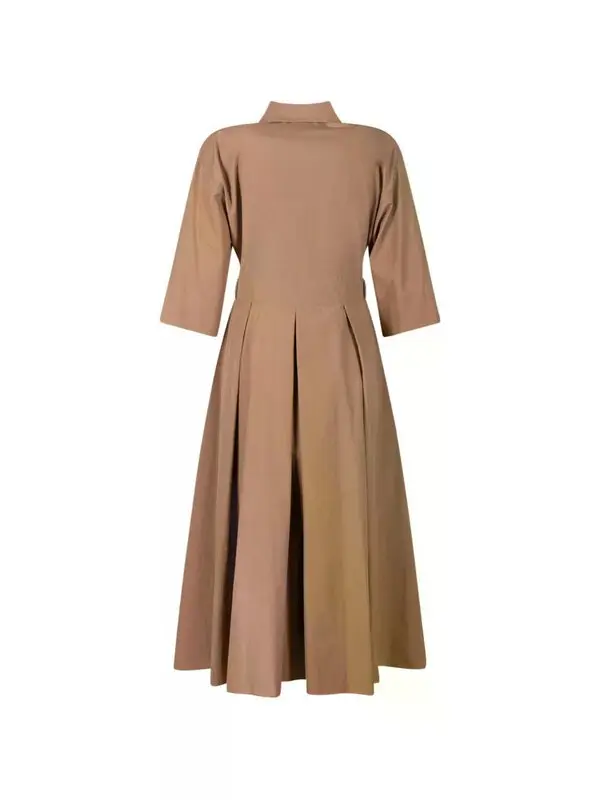 Max Mara Midi Cotton-poplin Shirt Dress