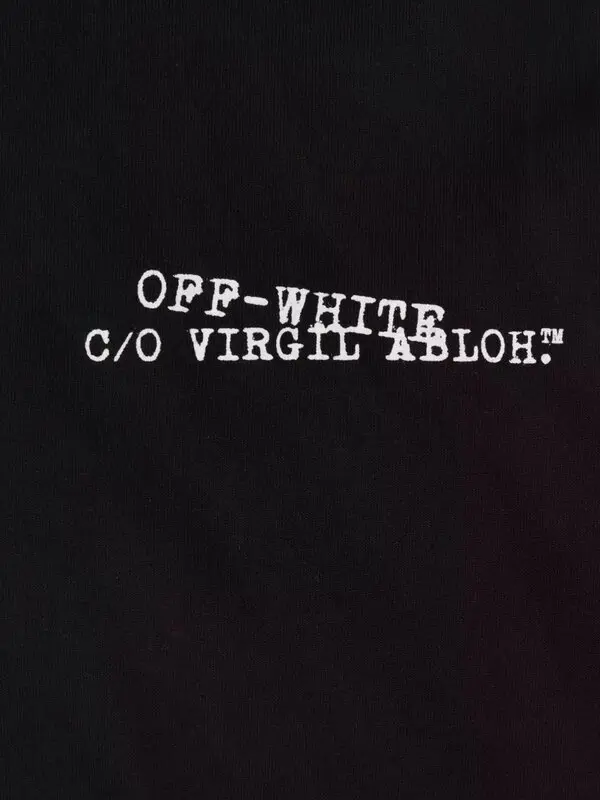 Off-White Long-sleeve Graphic T-shirt