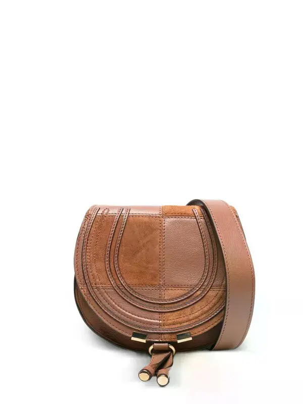 Chloé Small Marcie Crossbody Bag - Brown