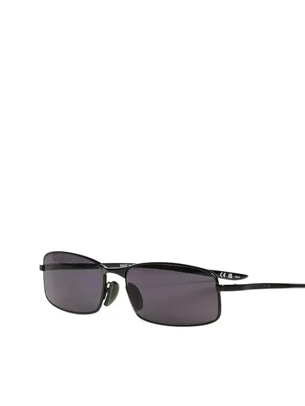 Balenciaga Rectangle-frame Sunglasses - Black