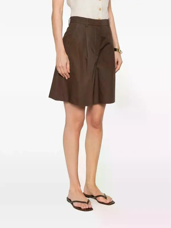 Max Mara Pleated Bermuda Shorts
