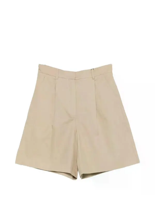 Max Mara Cuba Pleated Bermuda Shorts