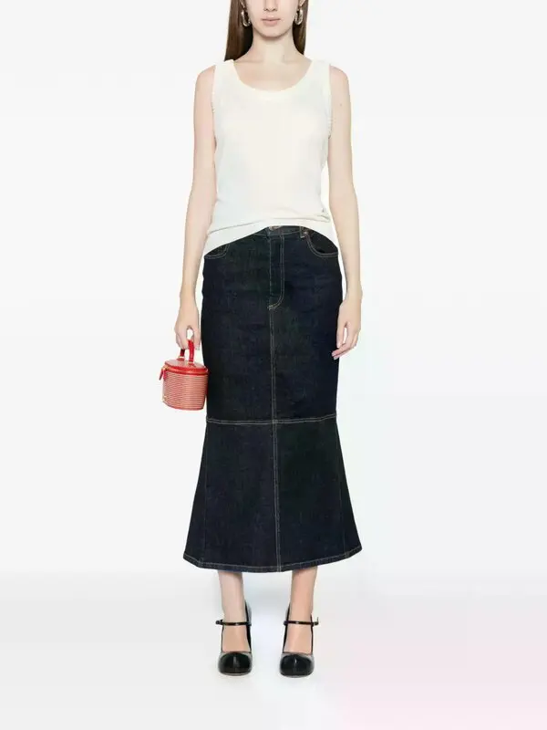 Moschino Sleeveless Tie-side Top