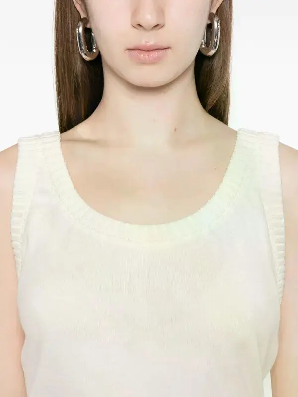Moschino Sleeveless Tie-side Top