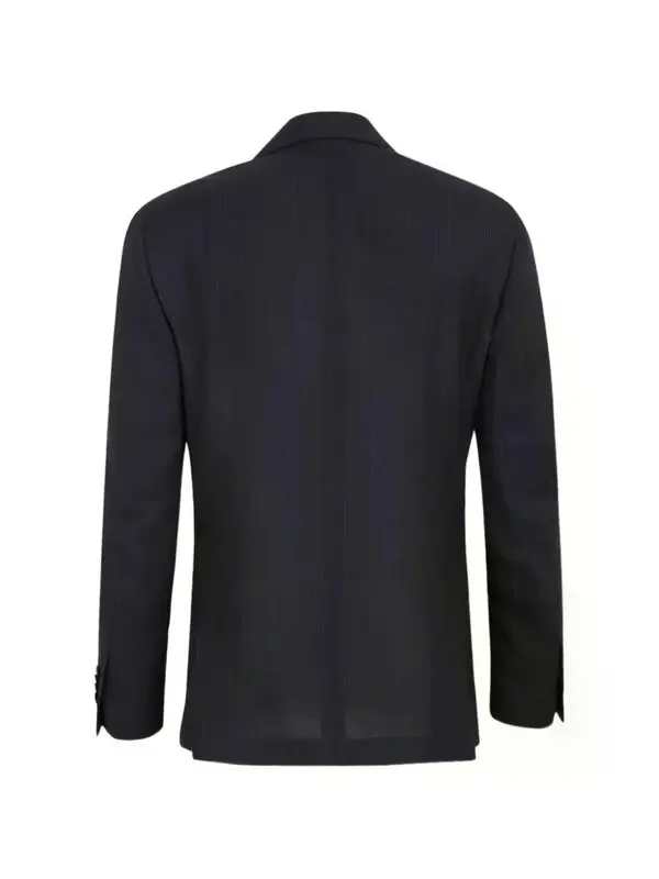 LARDINI Striped Two-piece Suit - Blue