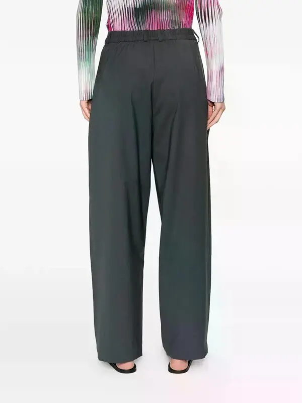 CORDERA Pleated Wide Leg Trousers