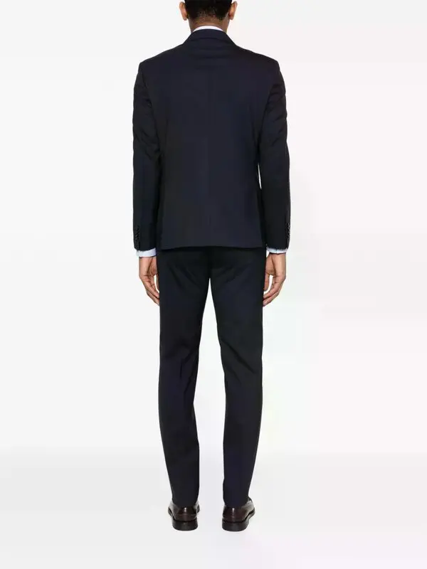 MANUEL RITZ Double-breasted Suits - Blue