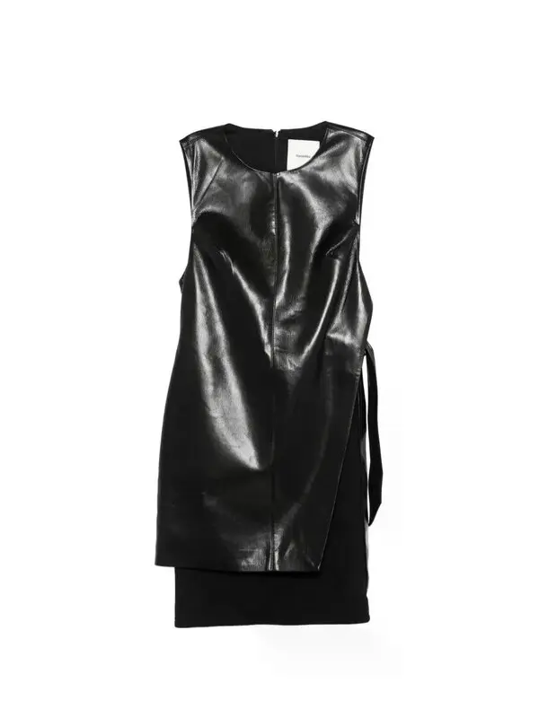 Nanushka Winta Mini Dress - Black