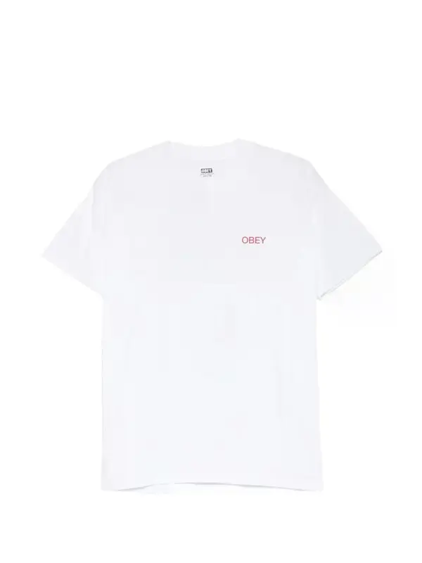 Obey Logo-detail T-shirt