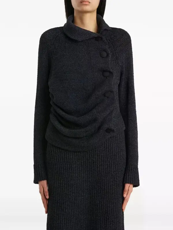 Khaite Buttoned Cardigan