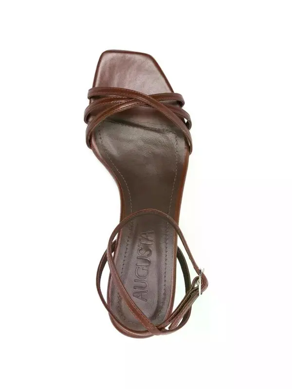 AUGUSTA Leather Strappy Sandals