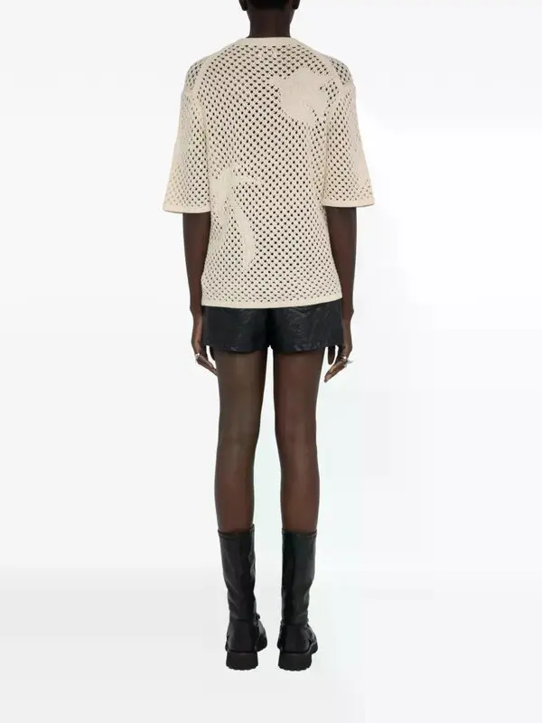 Zadig&Voltaire Malyna Openwork T-shirt