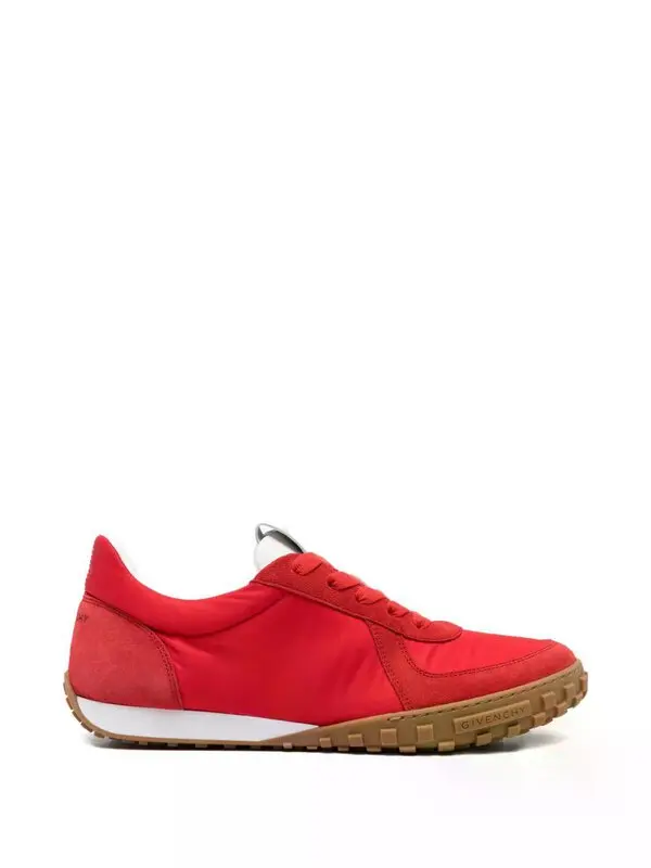 Givenchy Glide Panelled Sneakers - Red