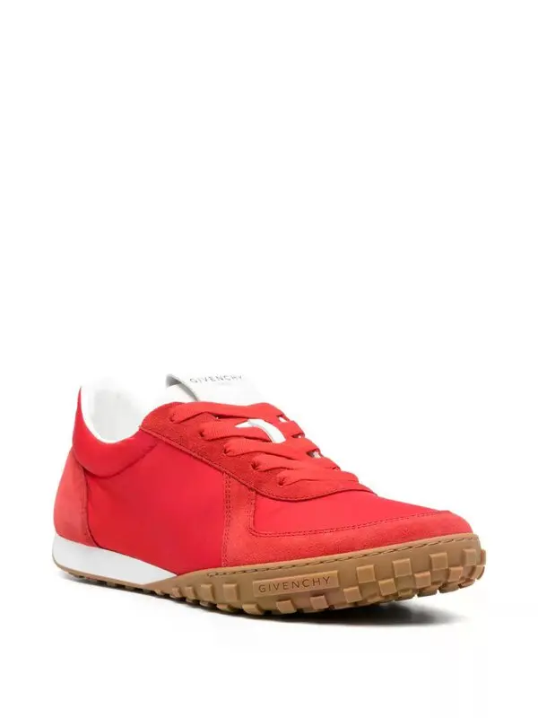 Givenchy Glide Panelled Sneakers - Red