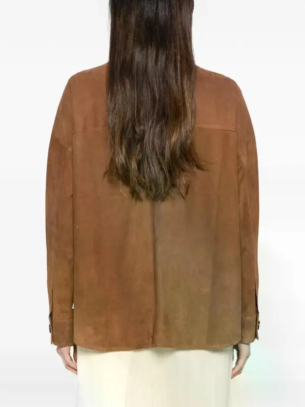 ARMA Kaylee Suede Jacket - Brown