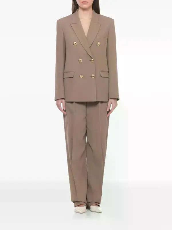 Elisabetta Franchi Double-breasted Blazer - Neutrals
