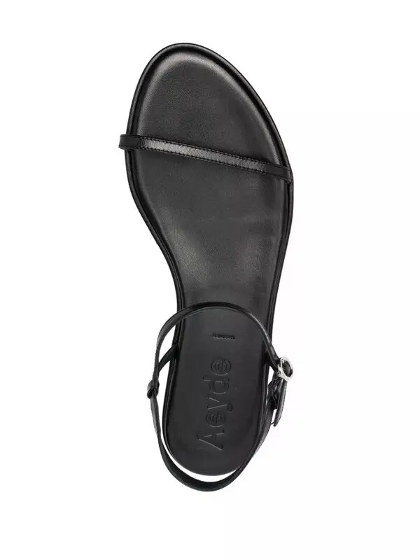 AeydĒ Nettie Leather Sandals - Black