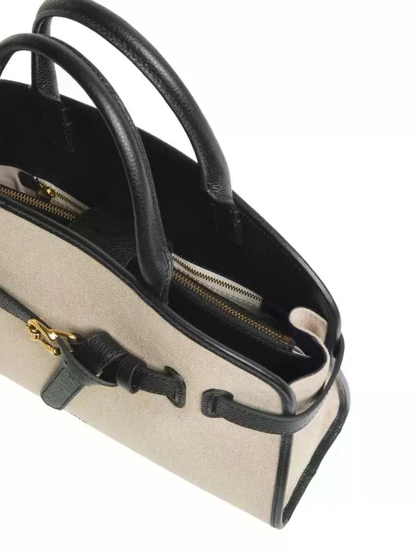 COCCINELLE Sabine Leather-trimmed Tote Bag